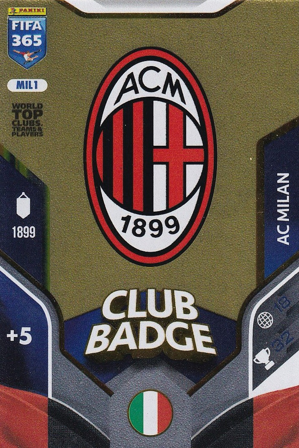 Buy AC Milan Club Badge, Card #MIL1, FIFA 365 Adrenalyn XL 2026 – Wayne ...