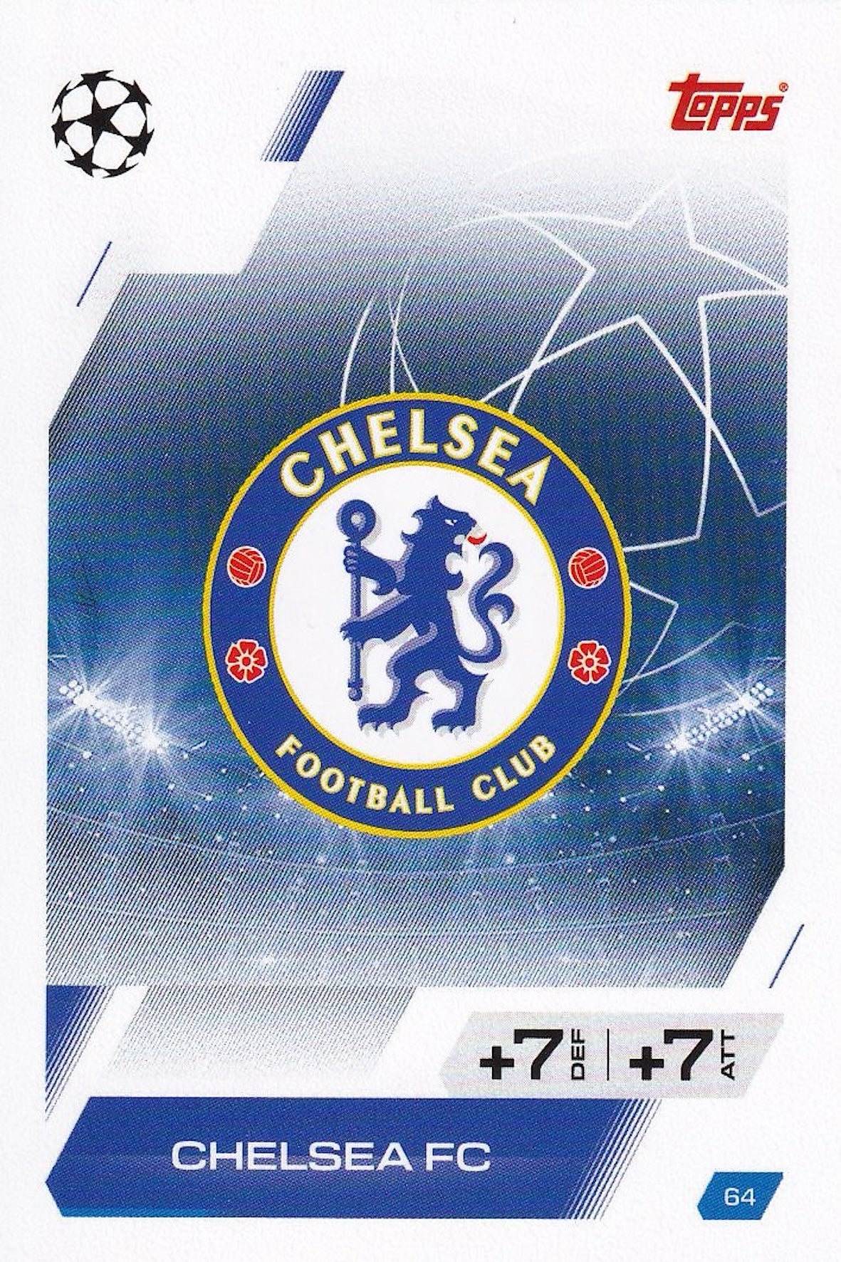 Buy Chelsea FC Club Badge, Crest Card #64, Match Attax 25/26 – Wayne ...