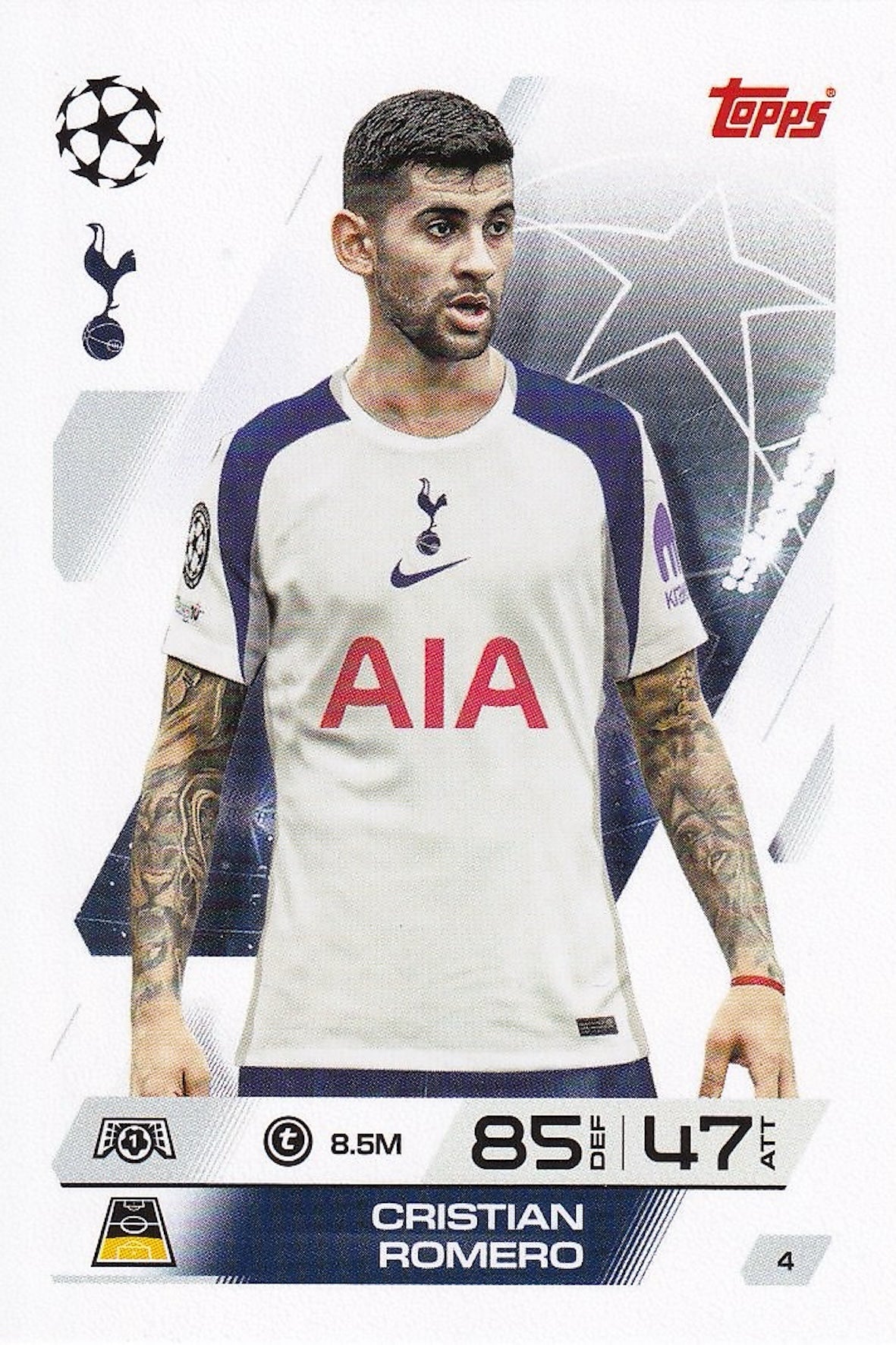 Buy Cristian Romero, Base Card #4, Match Attax 25/26, Tottenham – Wayne ...