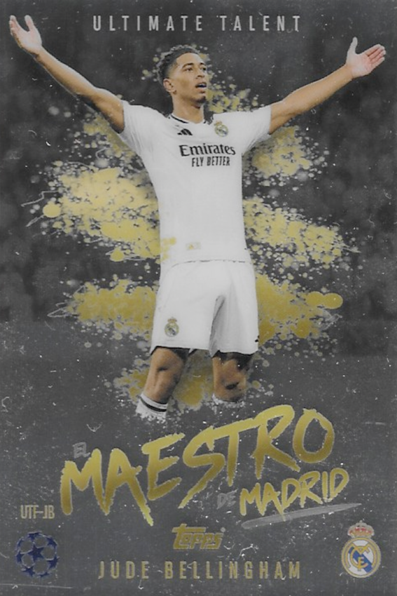 Jude Bellingham ULTIMATE TALENT MAESTRO DE MADRID #UTF-JB - Match Attax ...