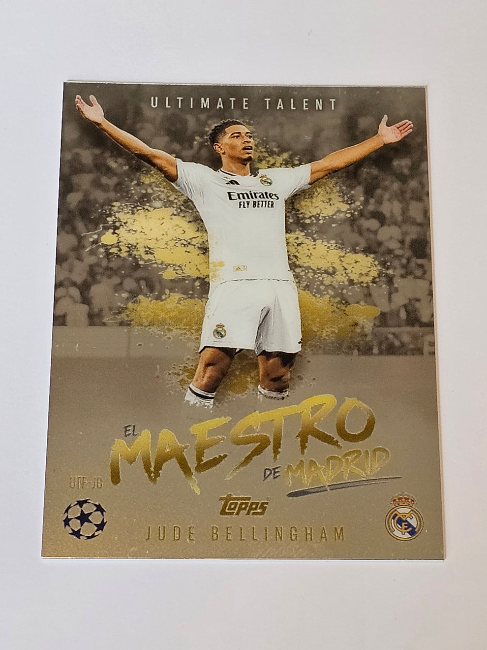 Jude Bellingham ULTIMATE TALENT MAESTRO DE MADRID #UTF-JB - Match Attax ...