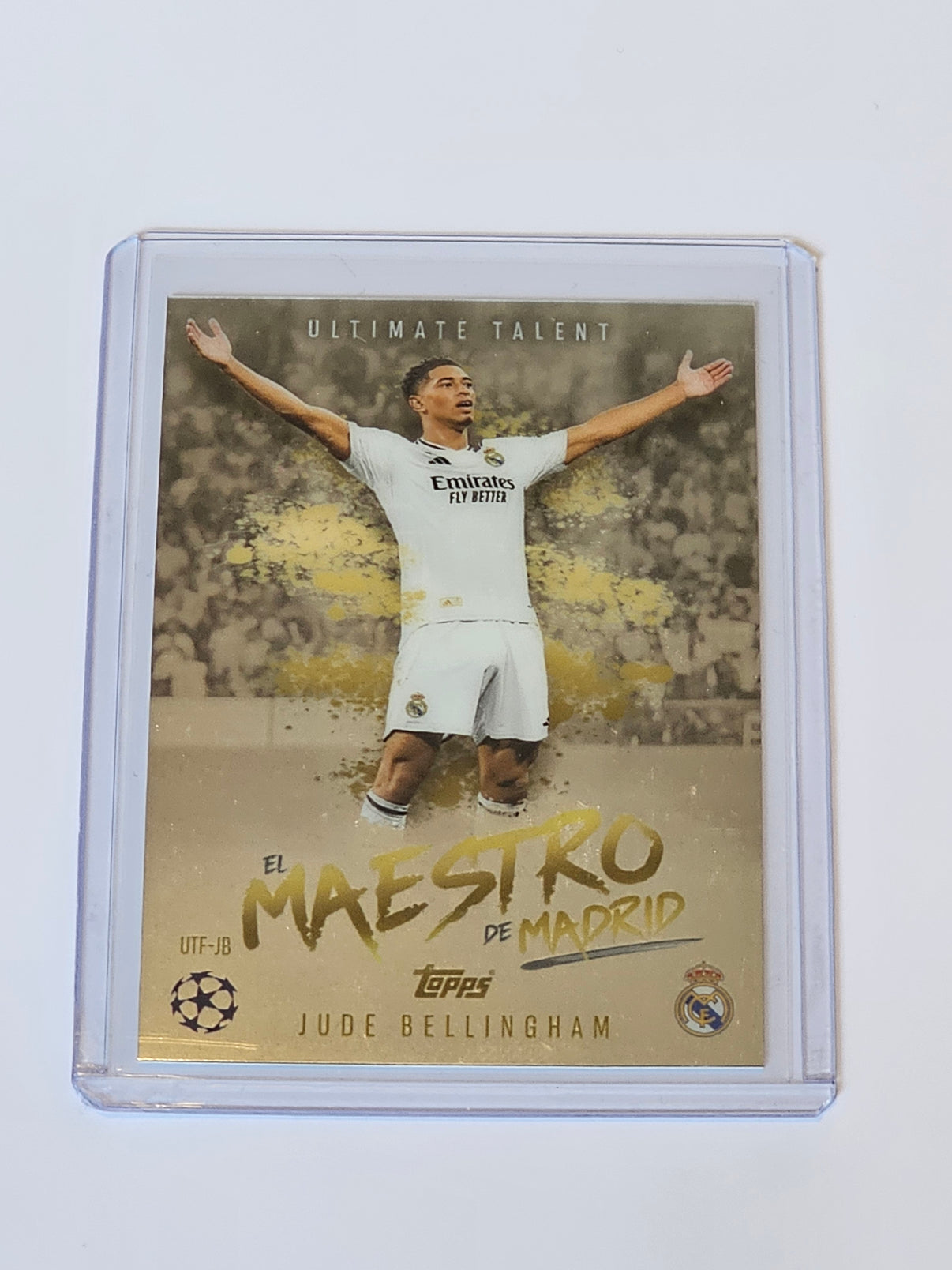 Jude Bellingham ULTIMATE TALENT MAESTRO DE MADRID #UTF-JB - Match Attax ...