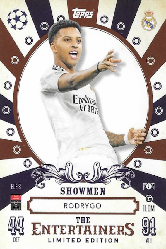 RODRYGO Entertainers Limited Edition Card #ELE8 - Match Attax 24/25 ...