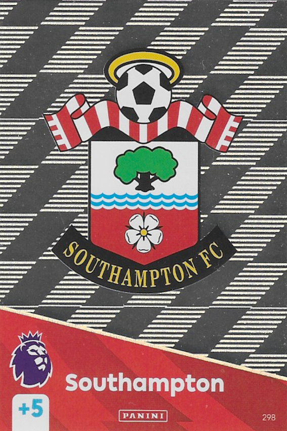 Southampton Club Crest, Card Number #298 - Panini Adrenalyn XL 2025 ...